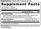 25 billion CFUs for digestive health