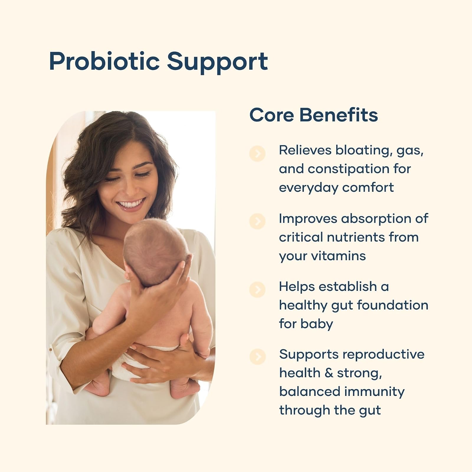 25 billion CFUs for gut health