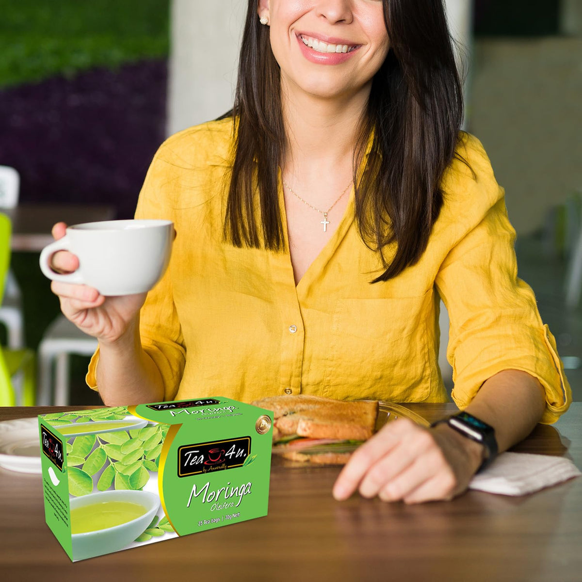 25 count Moringa tea bags