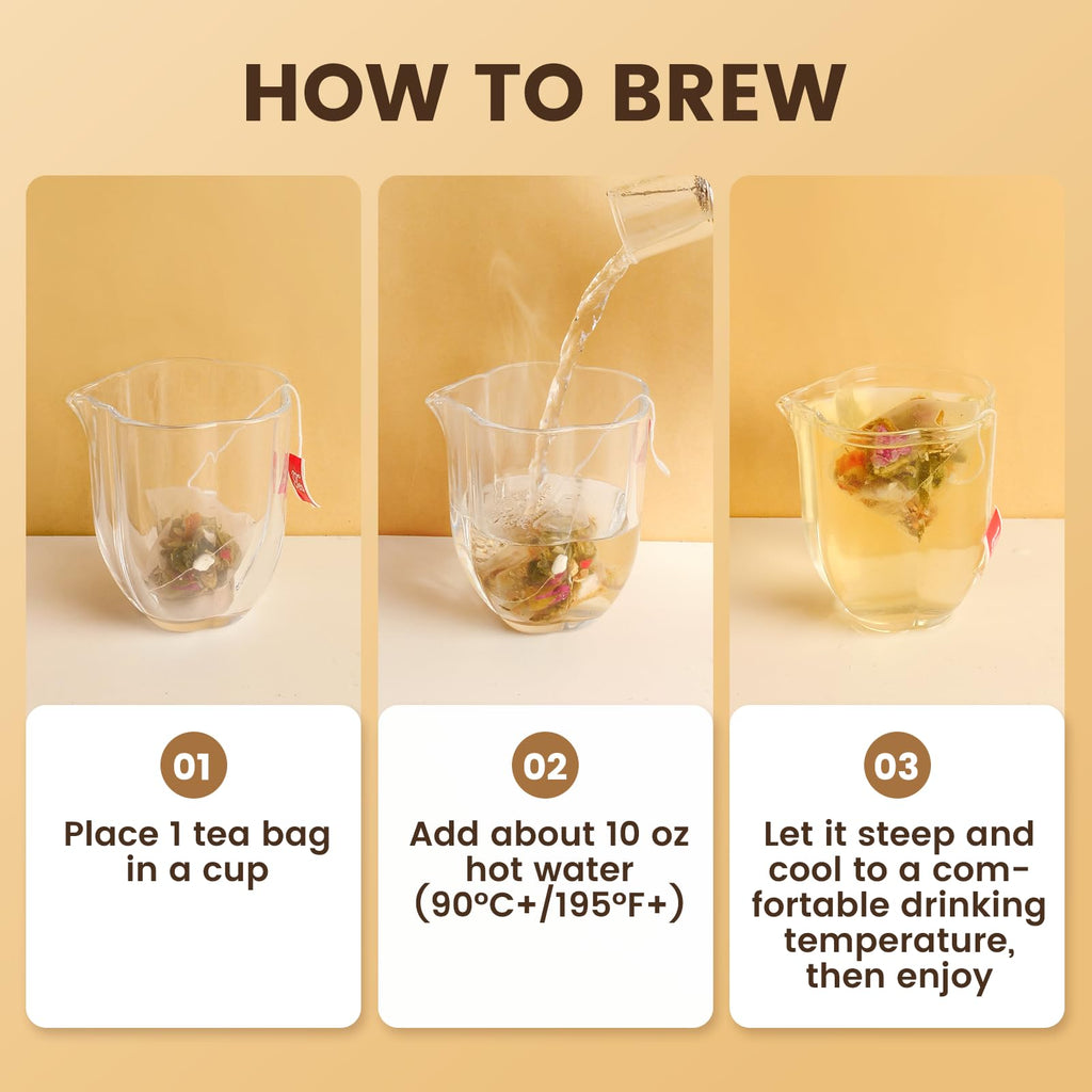 25 count tea bag convenience