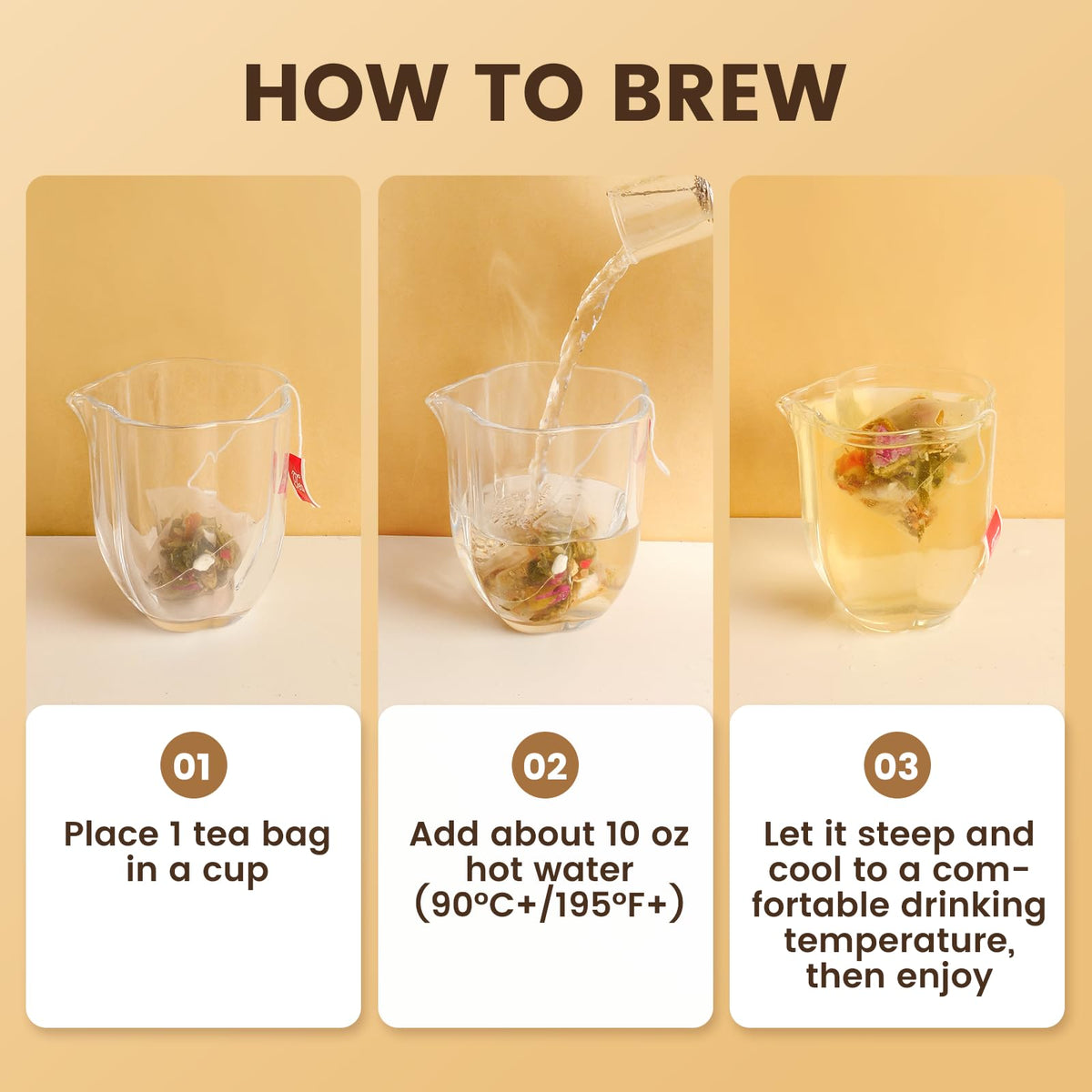 25 count tea bag convenience