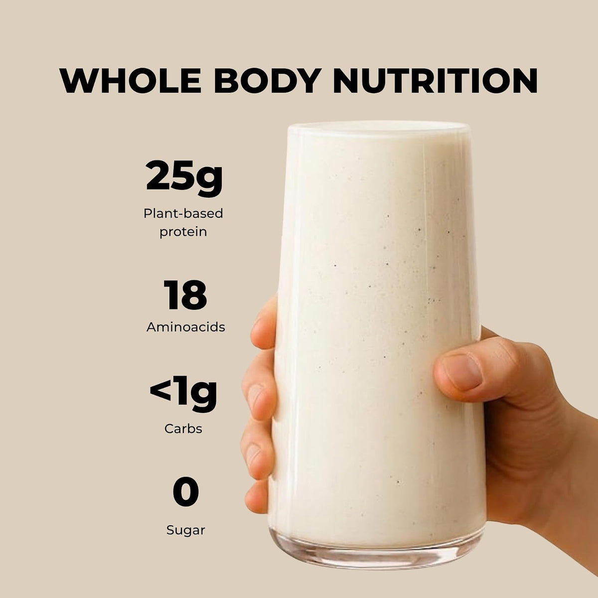 25 g plant protein per serving