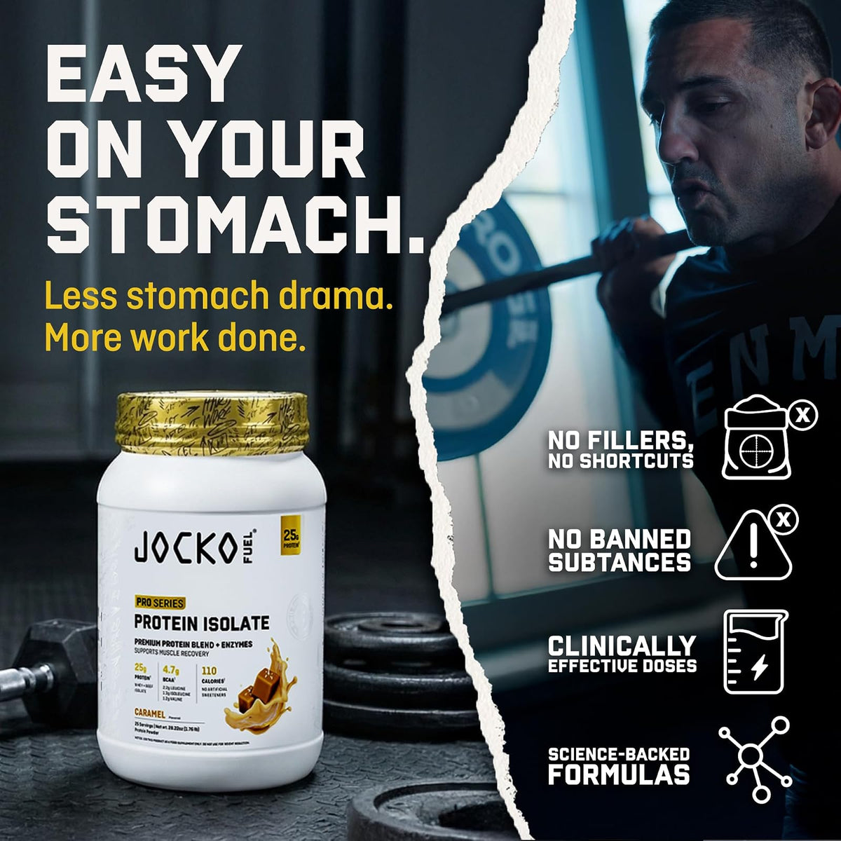 25 g protein per serving for muscle growth