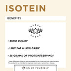 25 g protein per serving Isotein