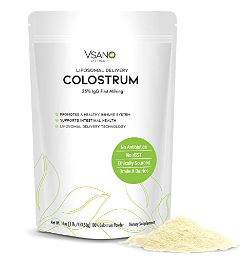 25% IgG bovine colostrum benefits