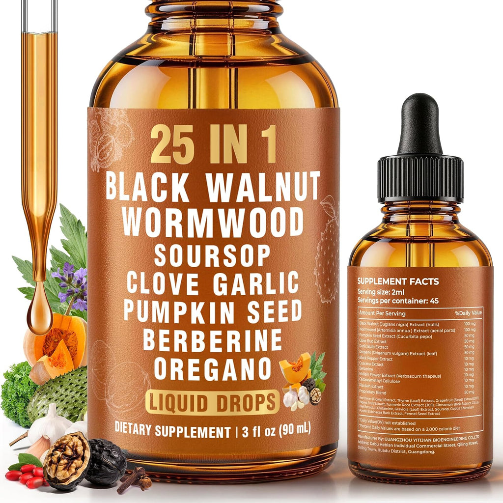 25-in-1 detox drops for cleansing