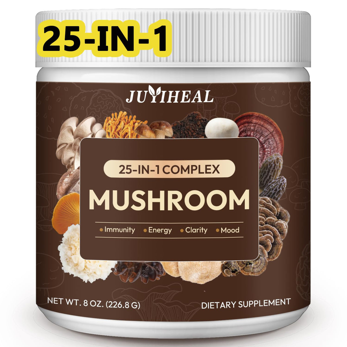 25-in-1 mushroom powder blend