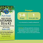 25 mcg Vitamin D3 for immunity