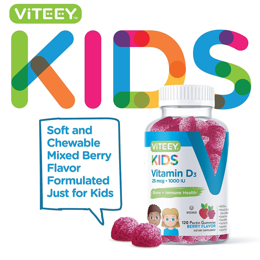 25 mcg vitamin D3 gummy supplements