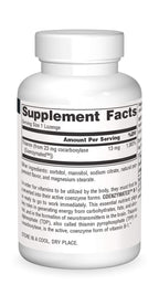 25 mg coenzymated B-1 tablets