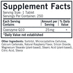 25 mg CoQ10 supplement for children