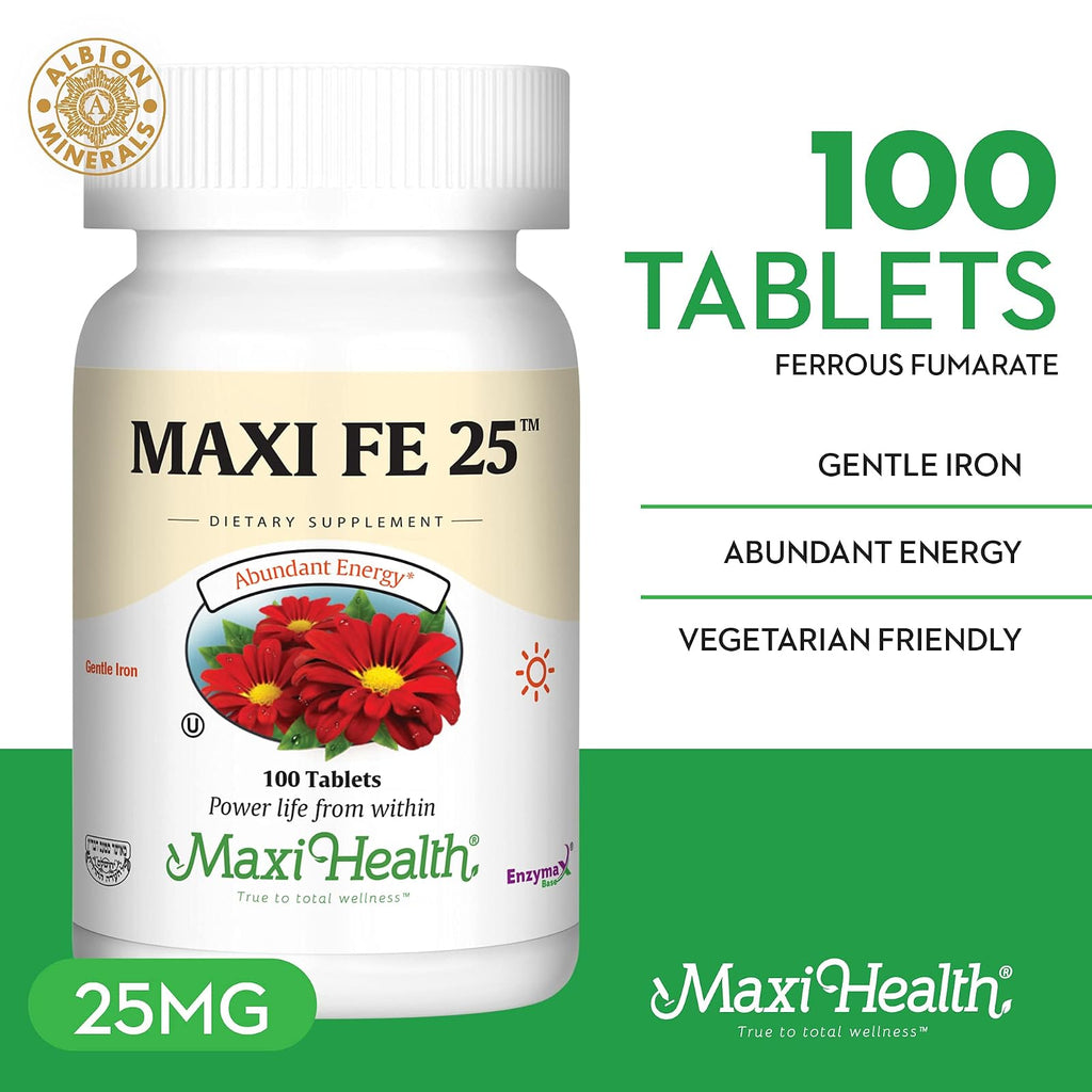 25 mg iron bisglycinate tablets