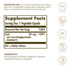 25 mg iron supplement for women