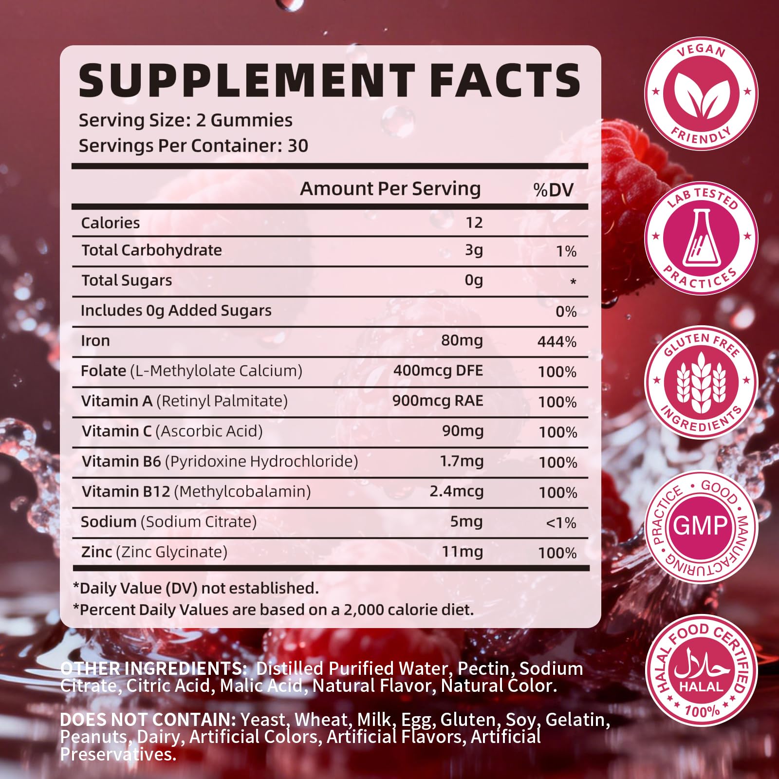 25 mg iron supplement for women