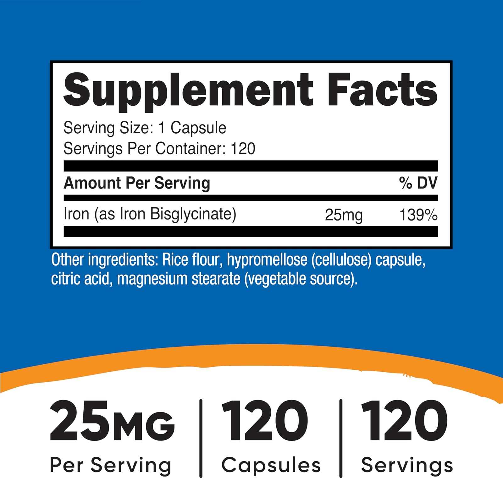 25 mg iron supplement for women