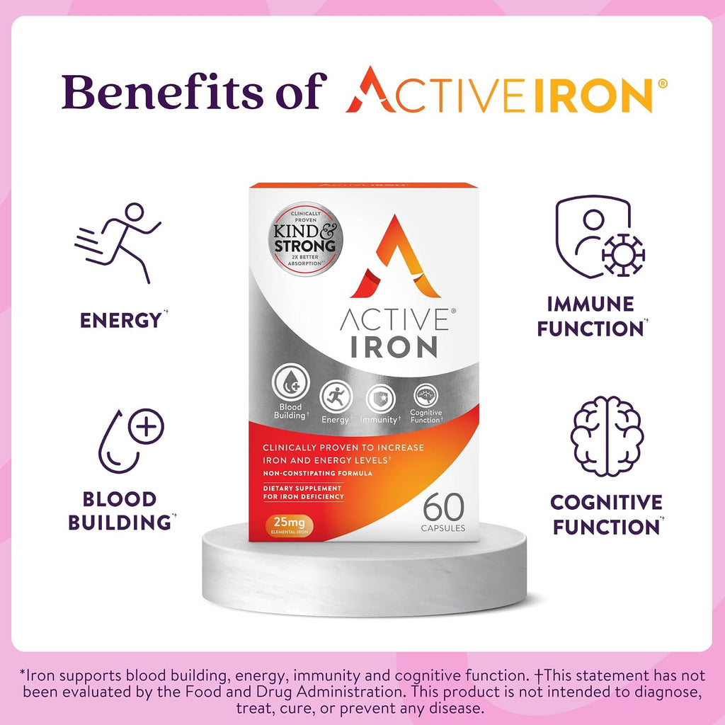 25 mg iron tablets for vitality