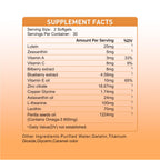 25 mg lutein softgels for eye health