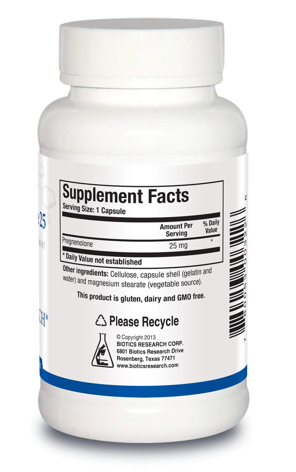 25 mg pregnenolone capsules for balance