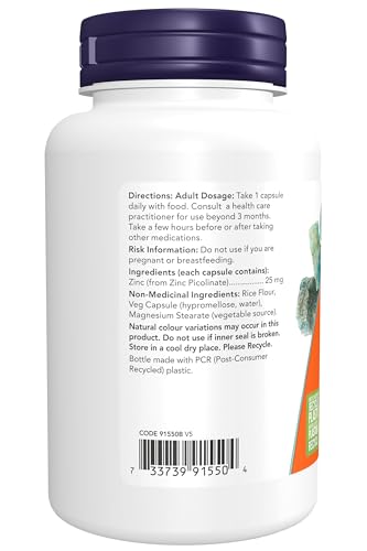 25 mg zinc for better immunity