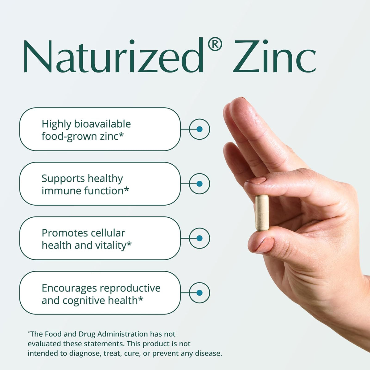 25 mg zinc for immune support