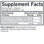 25 mg Zinc Picolinate for daily health