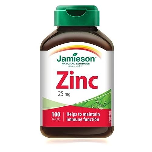 25 mg zinc tablets for overall health