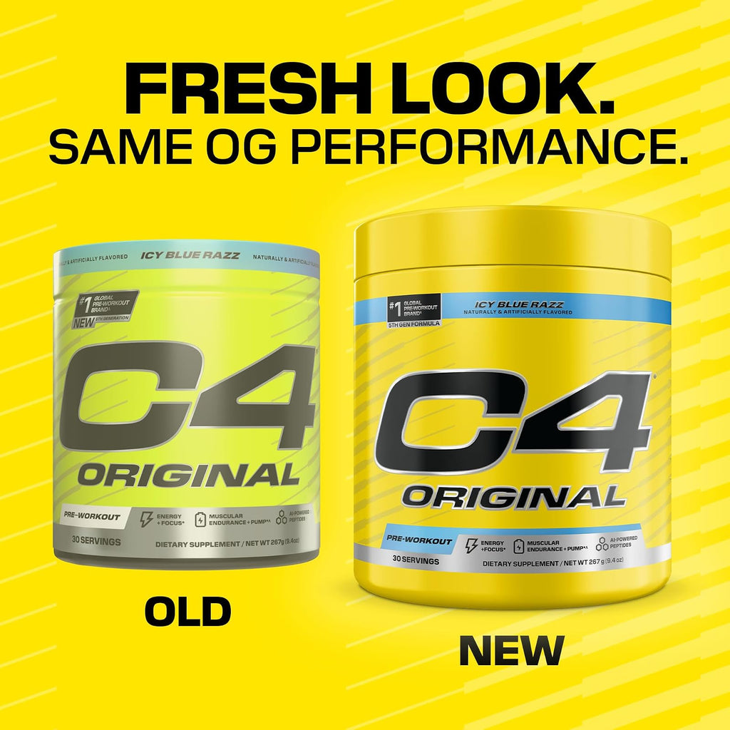 25 servings C4 pre-workout energy