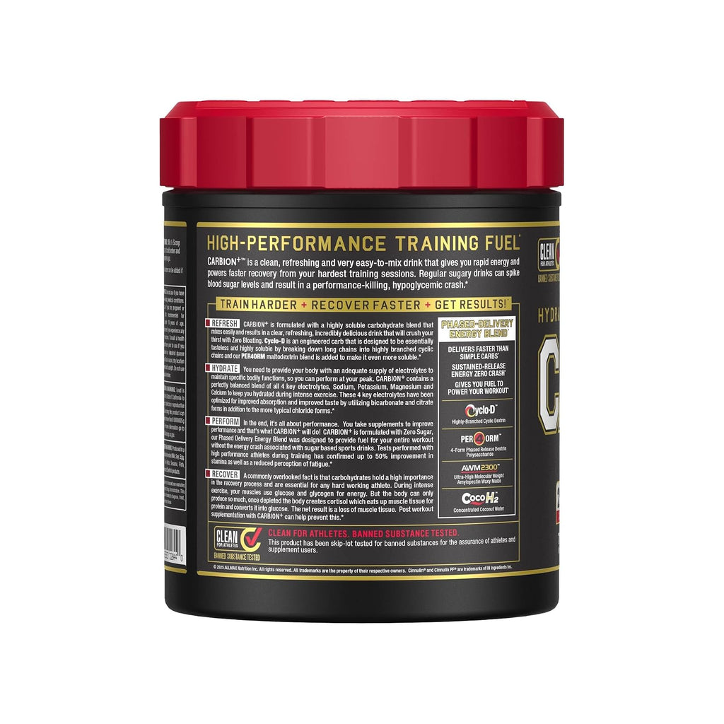25 servings of ALLMAX CARBION+