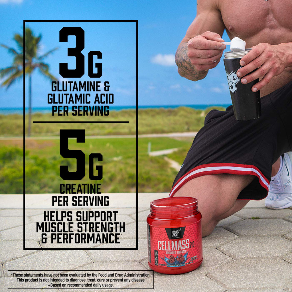 25 servings of BSN creatine supplement