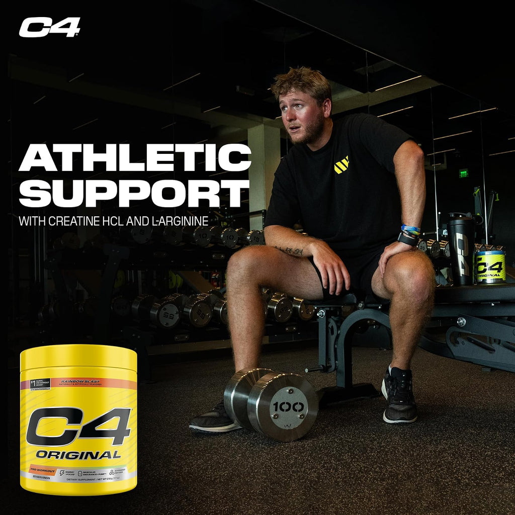25 servings of C4 pre-workout