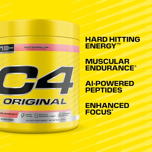 25 servings of C4 pre-workout