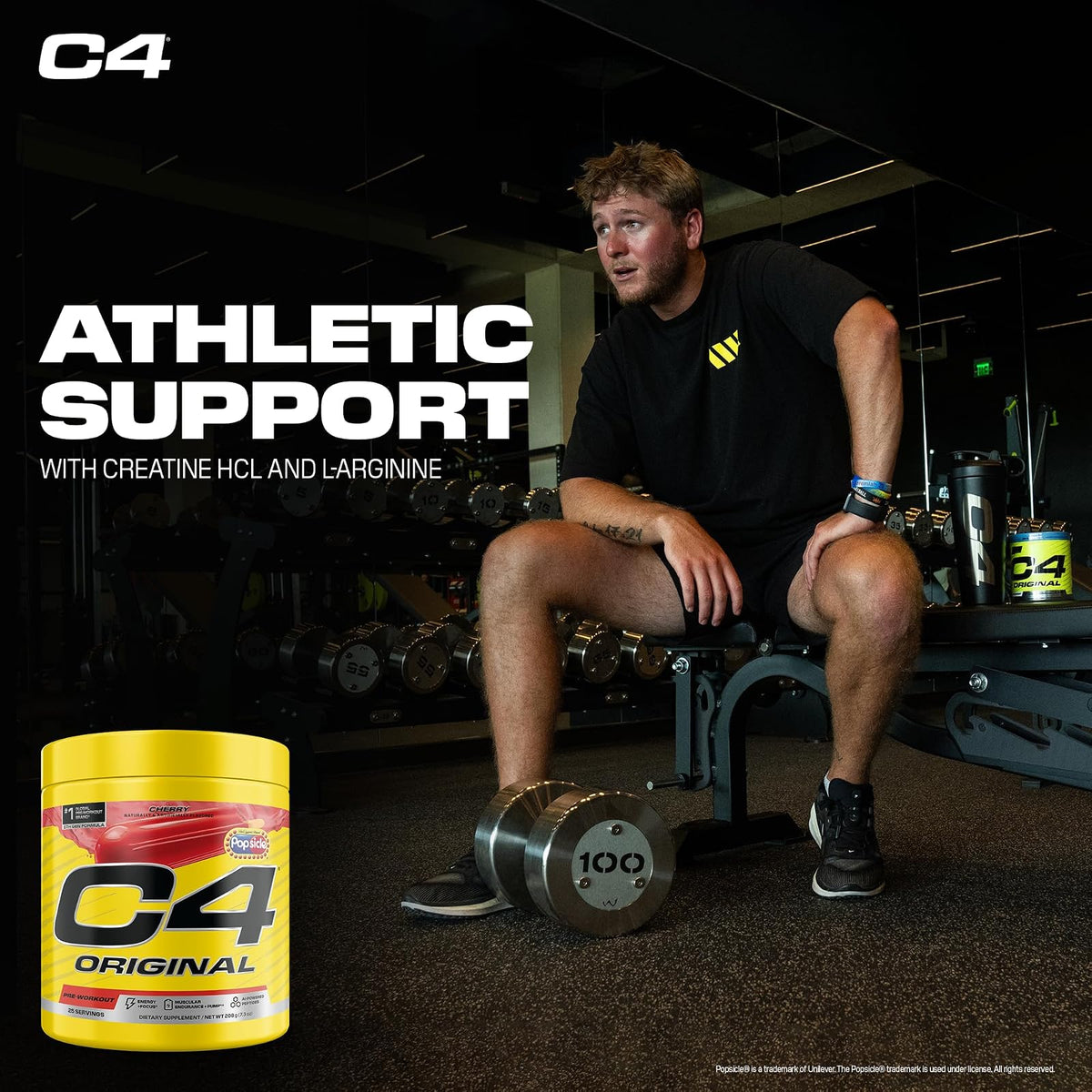 25 servings of C4 pre workout