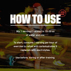 25 servings of electrolyte powder for endurance