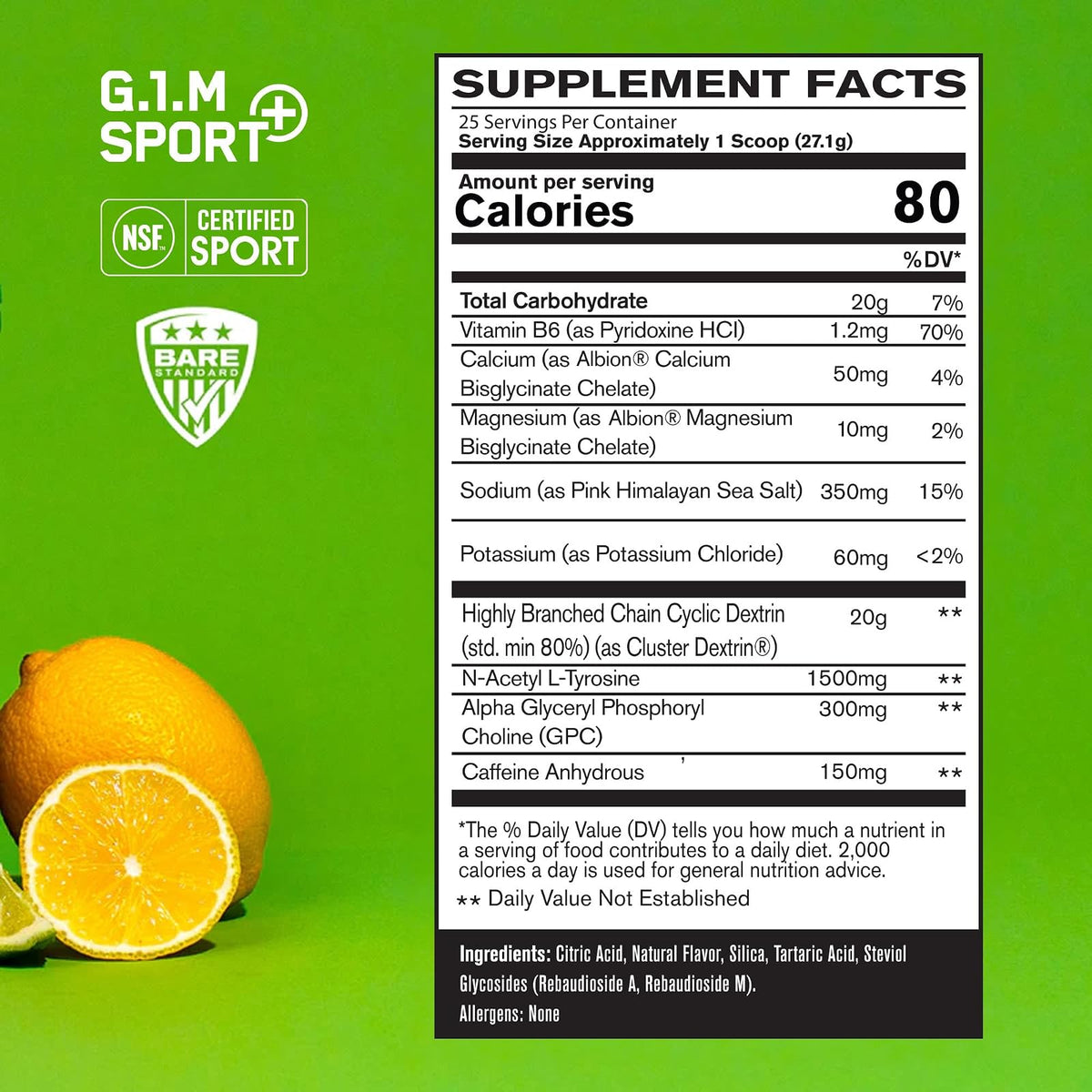 25 servings of energy-boosting powder