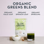 25 servings of organic greens