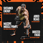 25 servings of pre-workout boost