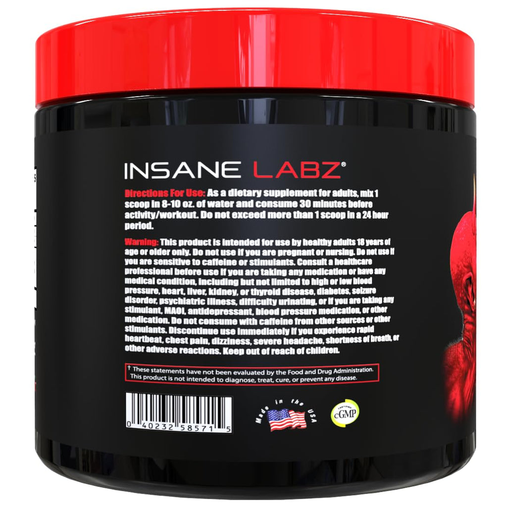 25 servings of pre-workout power