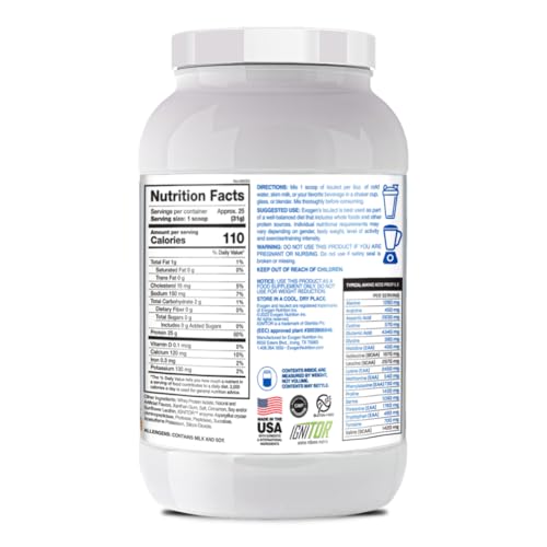 25 servings of premium protein