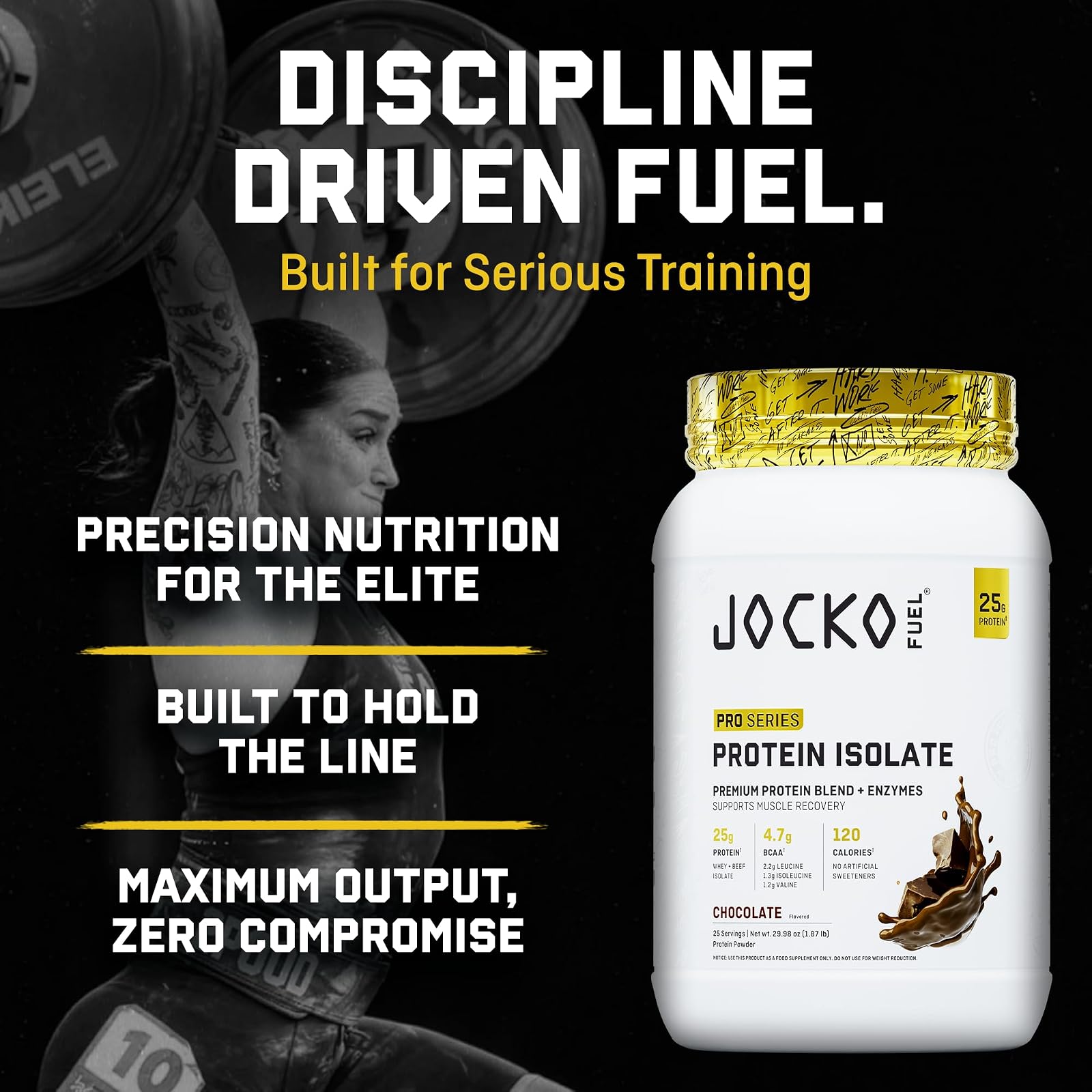 25 servings of premium whey protein