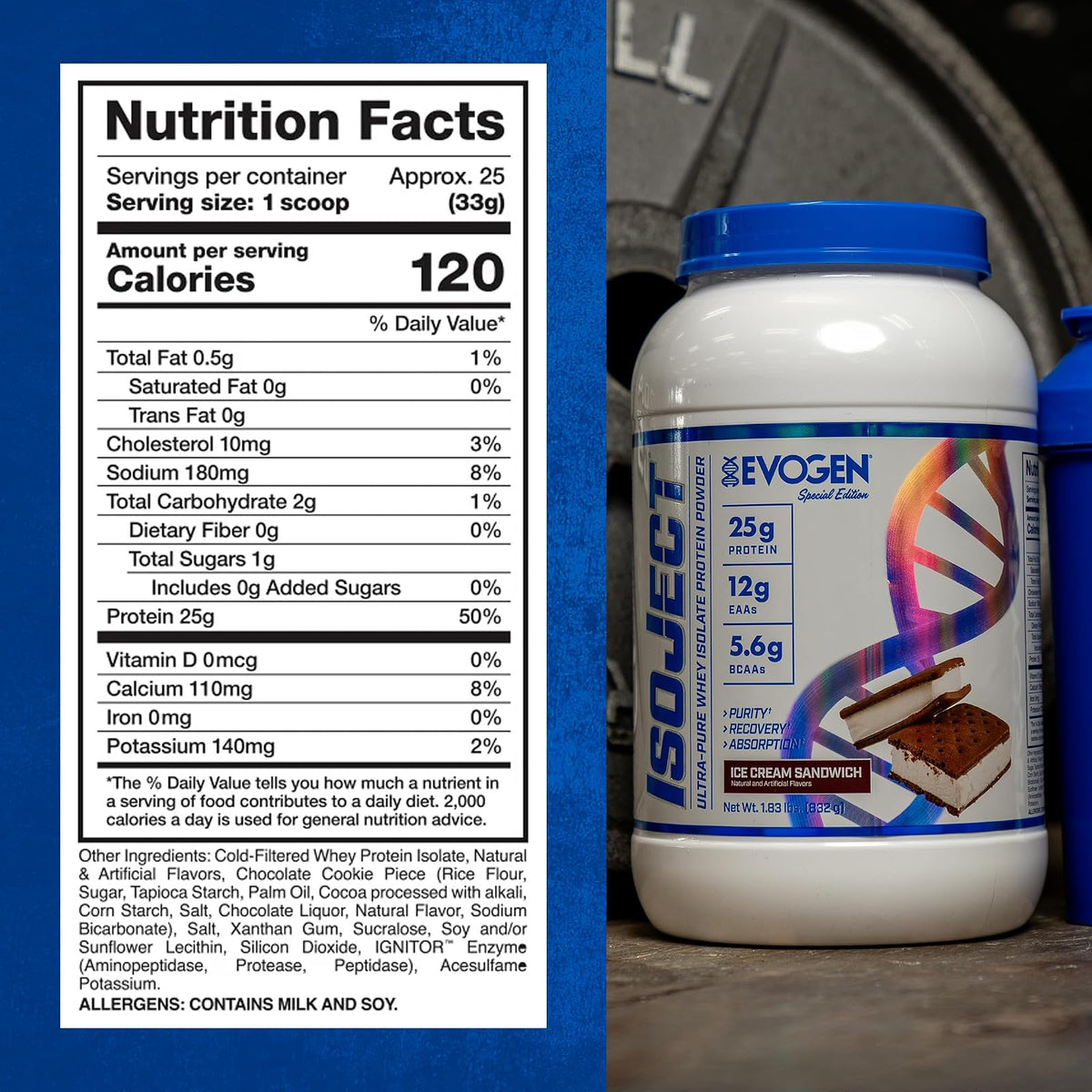 25 servings of protein goodness