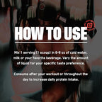25 servings of pure whey protein