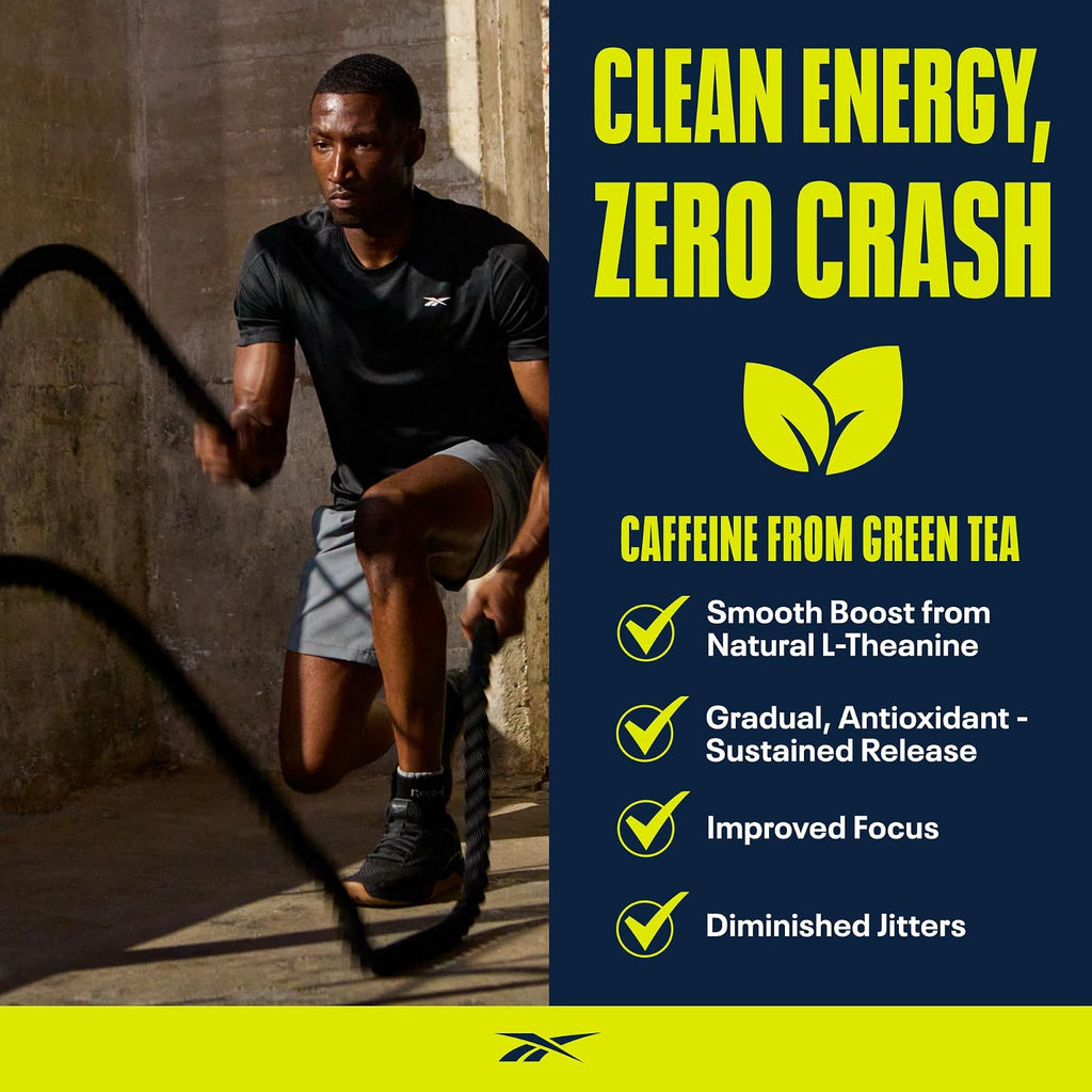 25 servings of Reebok pre-workout