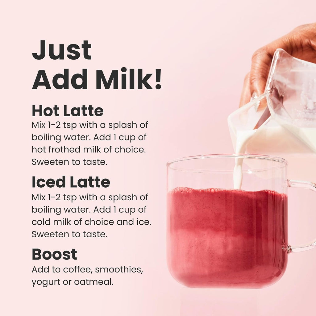 25 servings of superfood latte mix