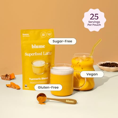 25 servings of turmeric latte