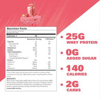 25 servings of whey protein goodness