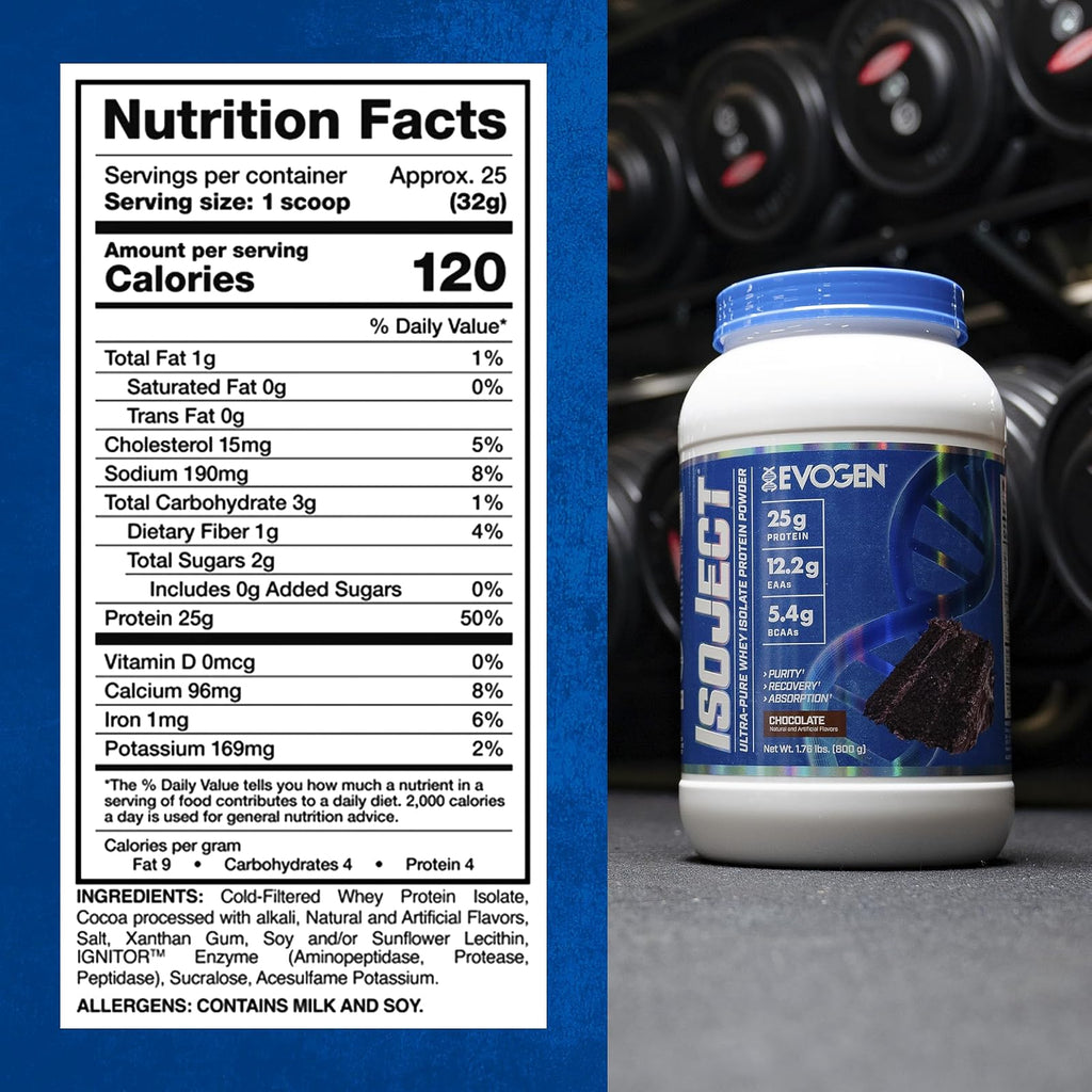25 servings of whey protein goodness
