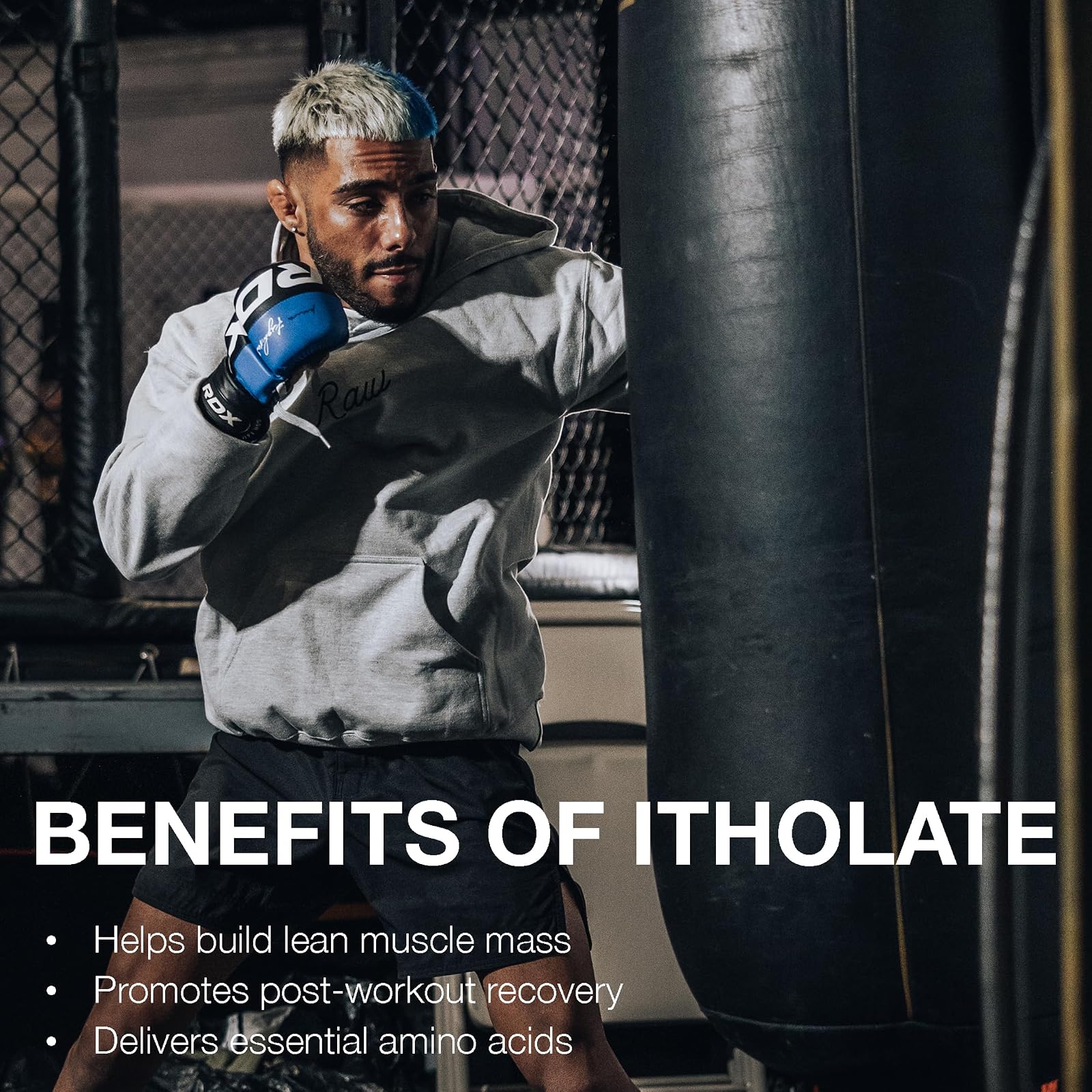 25 servings of whey protein isolate