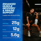 25 servings of whey protein isolate