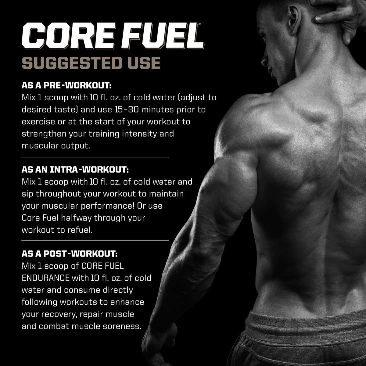 25 servings of workout fuel