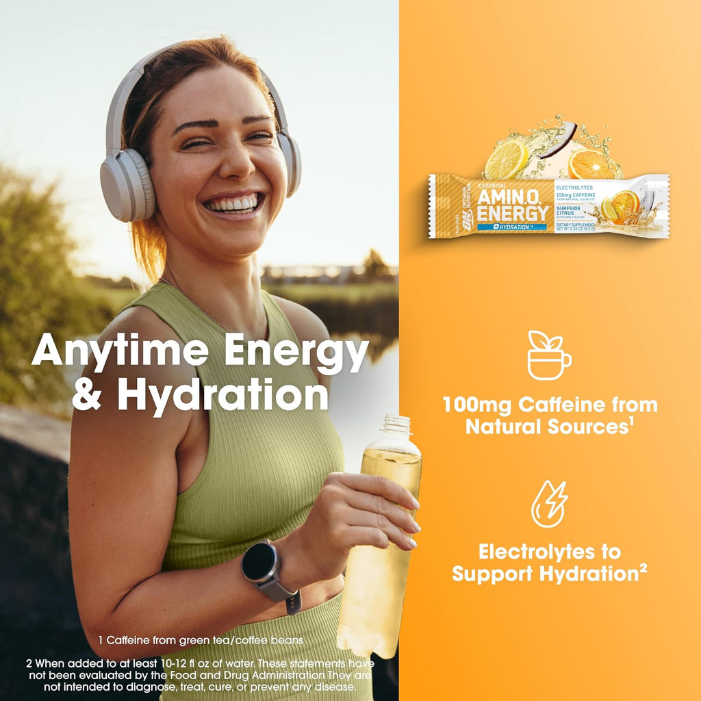 25 stick pack amino energy
